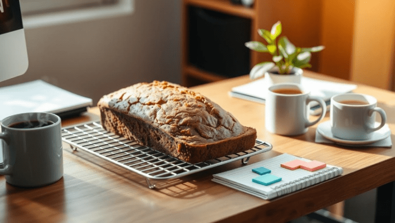 Enjoy Homemade Banana Bread at Work | Daily Office Treats 24